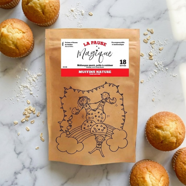Muffins nature - La Pause Magique - Découvrez un monde de saveurs